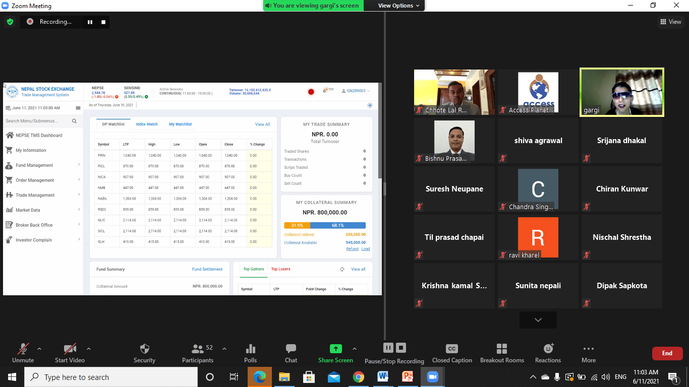 Advocacy Interaction Program on: “Challenges Faced by Visually Impaired ...